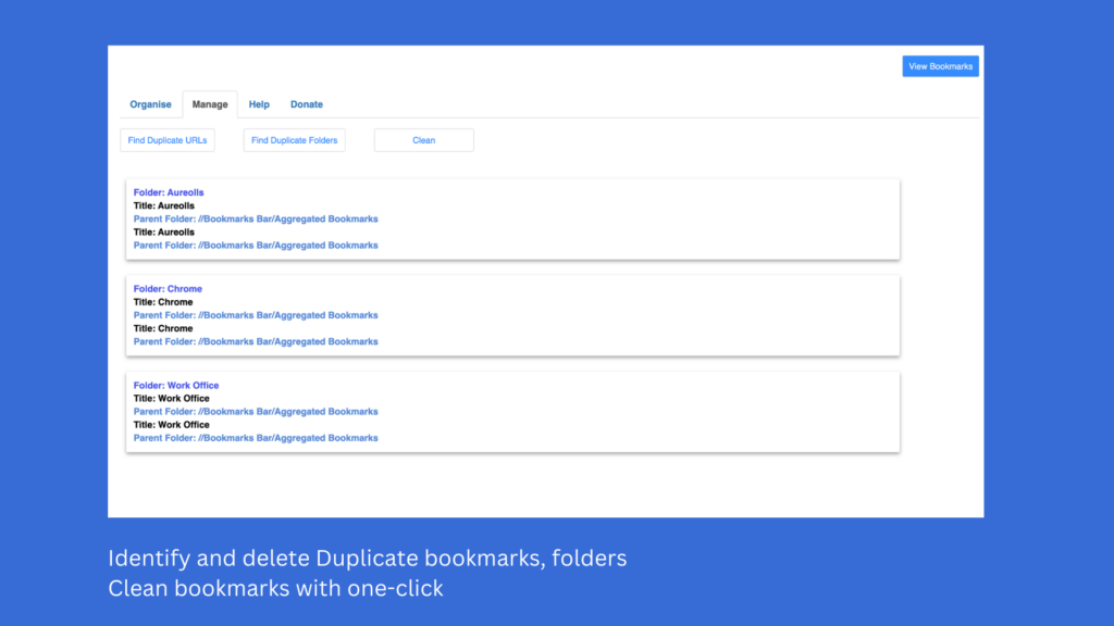 Bookmark Manager Chrome Extension (How to use & features) - Aureolls